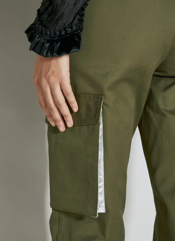 Rabanne Twill Cargo Pants