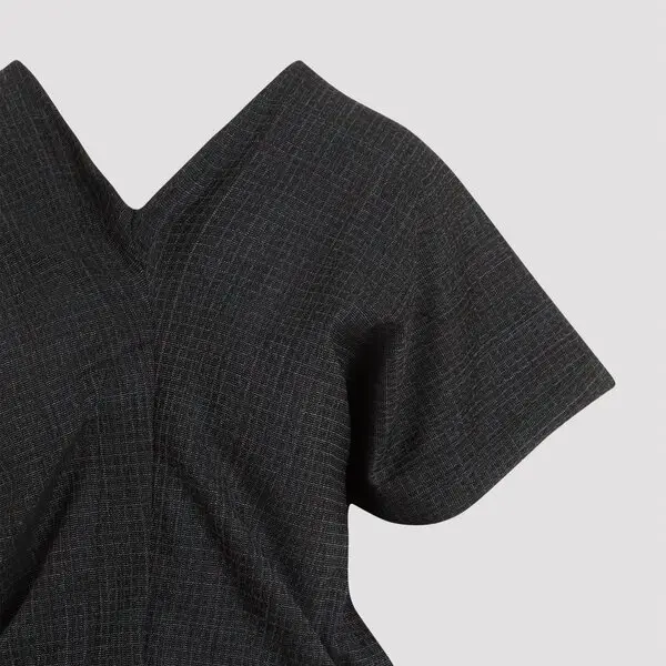 Balenciaga Wool Tailored Trompe L'oeil Top