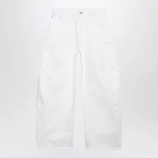 Alaïa Rodeo Denim Trousers - White