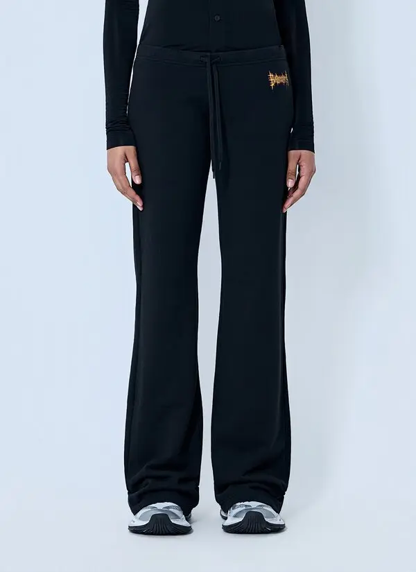 Balenciaga Low Rise Sweatpants - Black