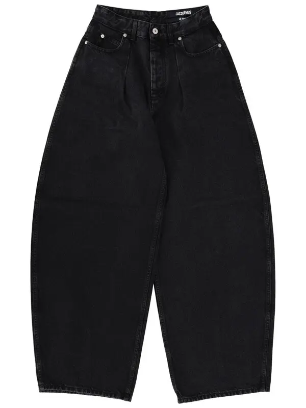 Jacquemus Ovalo Jeans - Black