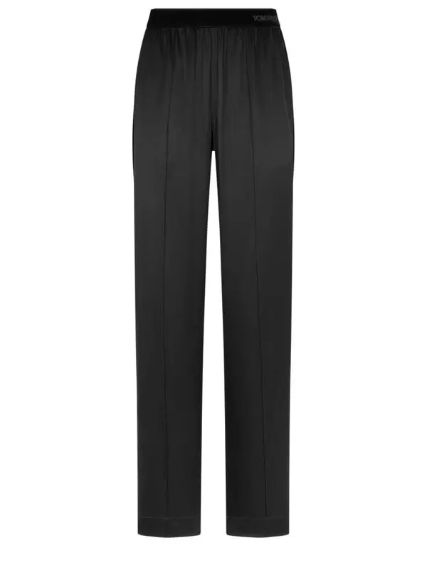TOM FORD Silk Pajama Pants - Black