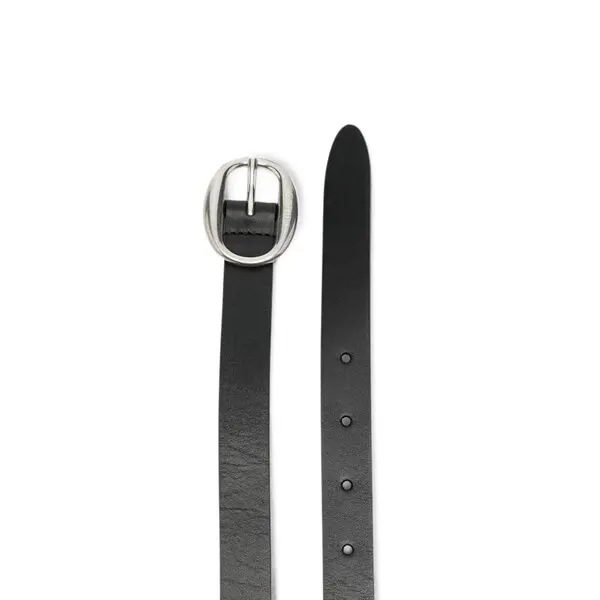 Saint Laurent Calf Leather Belt - Black