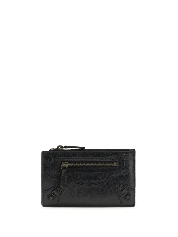 Balenciaga Le City Long Card Holder - Black