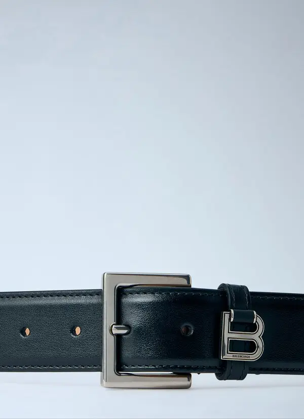 Balenciaga Hourglass Belt - Black