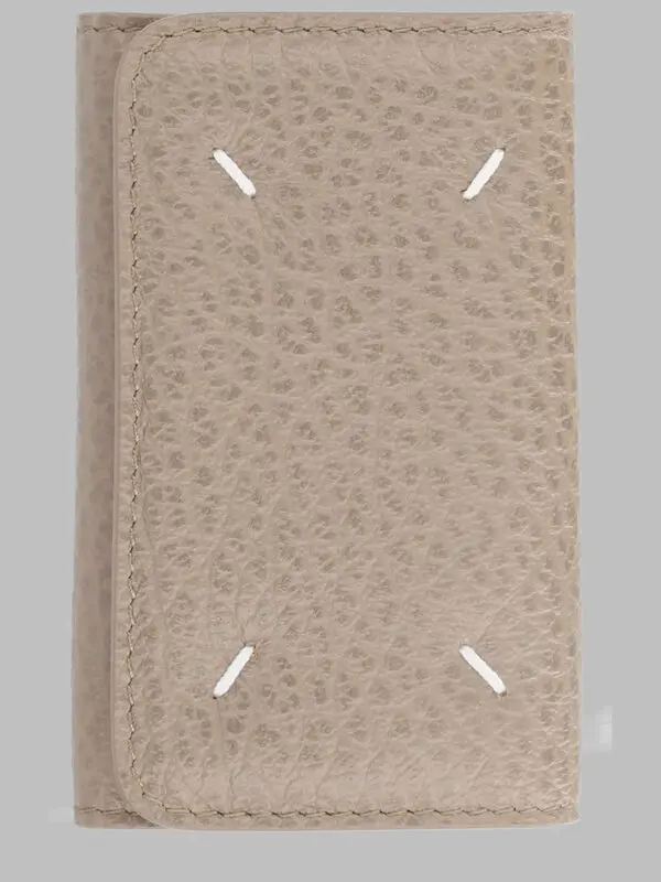MAISON MARGIELA Leather Wallet - Cream