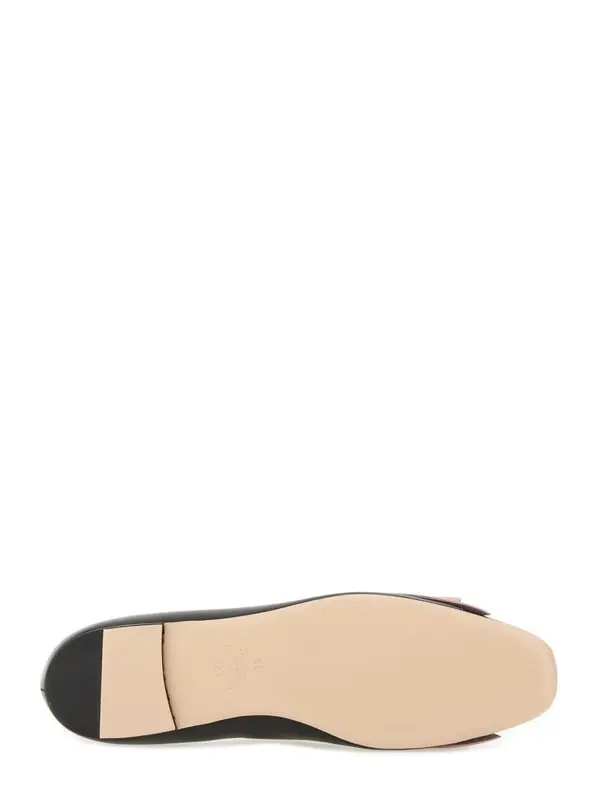 Valentino Garavani Bow Detailing Ballerina Flats - Black