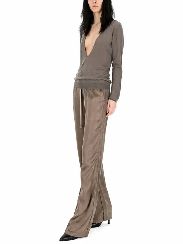 Rick Owens Extreme V-neck Jersey - Black