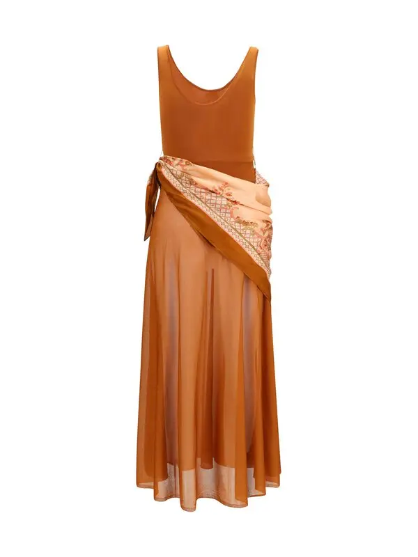 Zimmermann Aster Scarf Maxi Dress