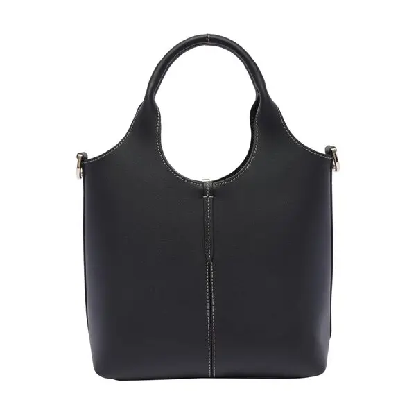 TOD'S Mini Shopping Tote Bag - Black