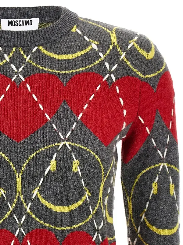 Moschino Smiley' Sweater - Multicolor