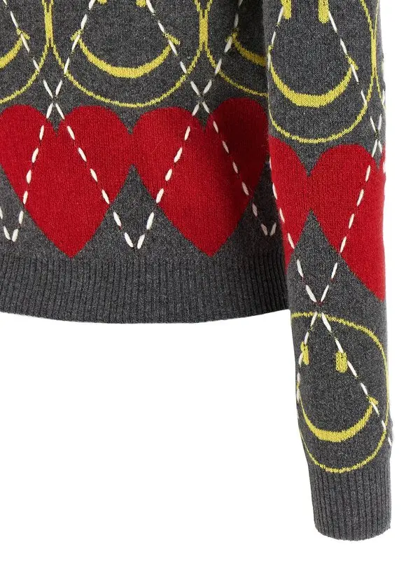 Moschino Smiley' Sweater - Multicolor
