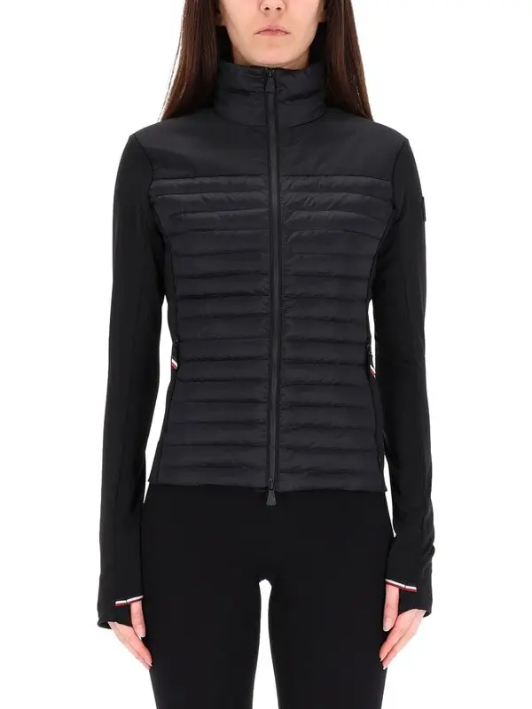 Moncler Padded Cardigan - Black