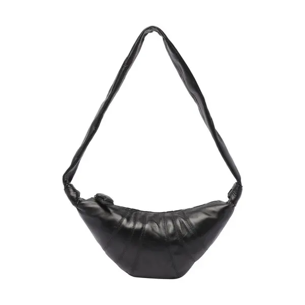 LEMAIRE Small Croissant Shoulder Bag - Black