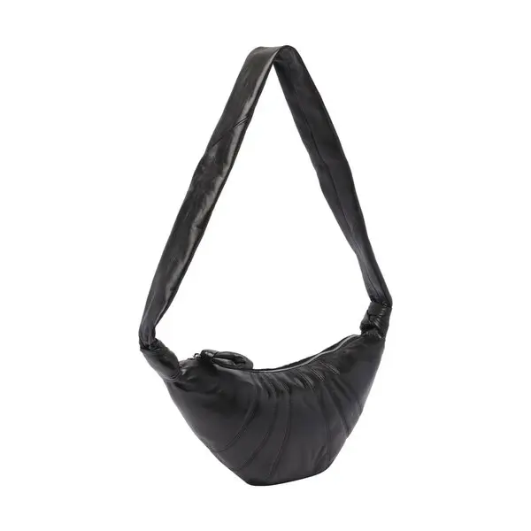 LEMAIRE Small Croissant Shoulder Bag - Black