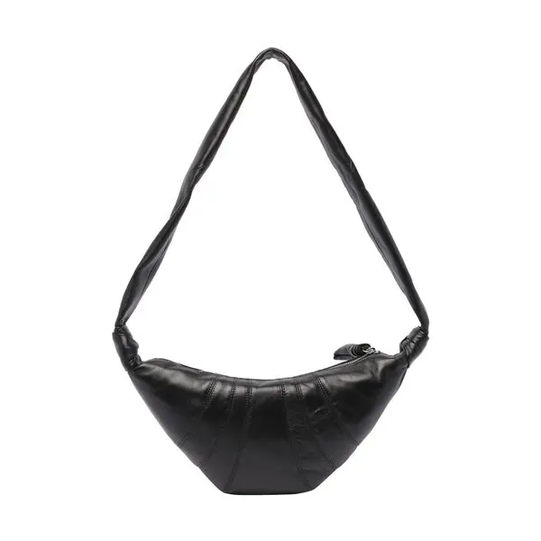 LEMAIRE Small Croissant Shoulder Bag - Black