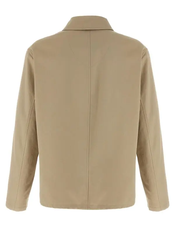 Burberry Gabardine Jacket - Cream