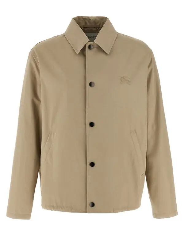 Burberry Gabardine Jacket - Cream