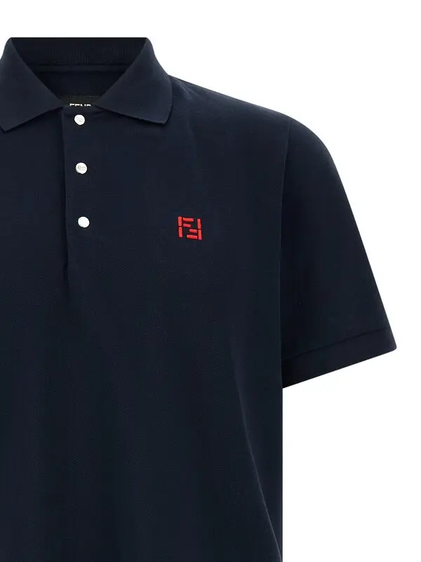 Fendi Ff Selleria' Polo Shirt