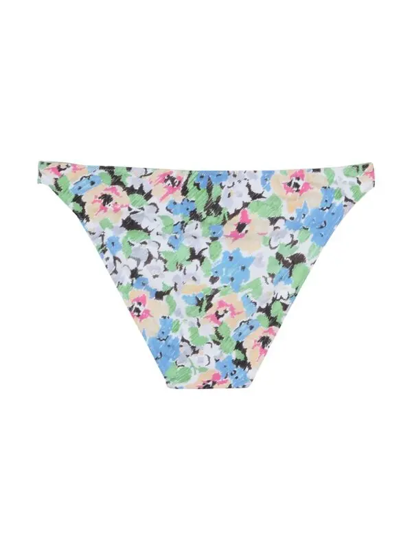 GANNI Floral Pattern Bikini Briefs - Multicolor