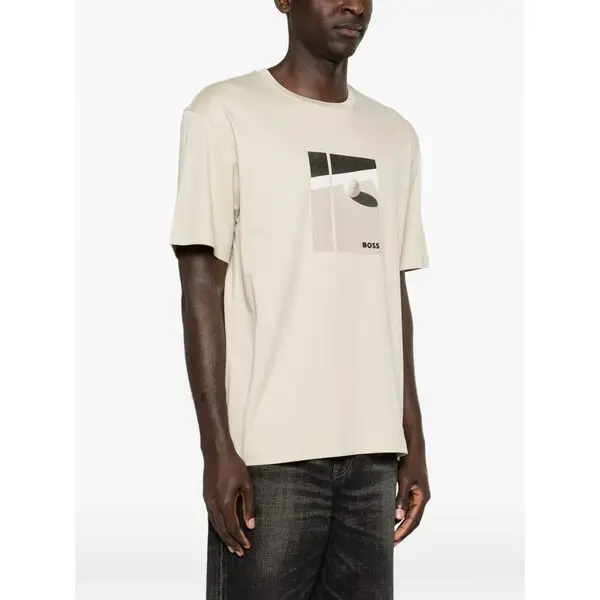 BOSS Neutrals T-shirts & Vests T-shirts