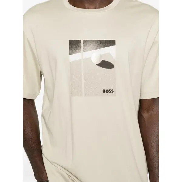BOSS Neutrals T-shirts & Vests T-shirts - Cream