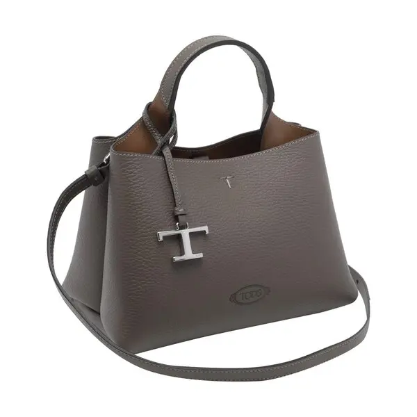 TOD'S Micro T Timeless Leather Handbag - Green