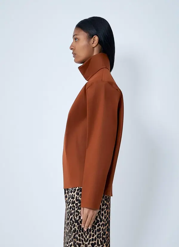 Saint Laurent Organza Top - Red