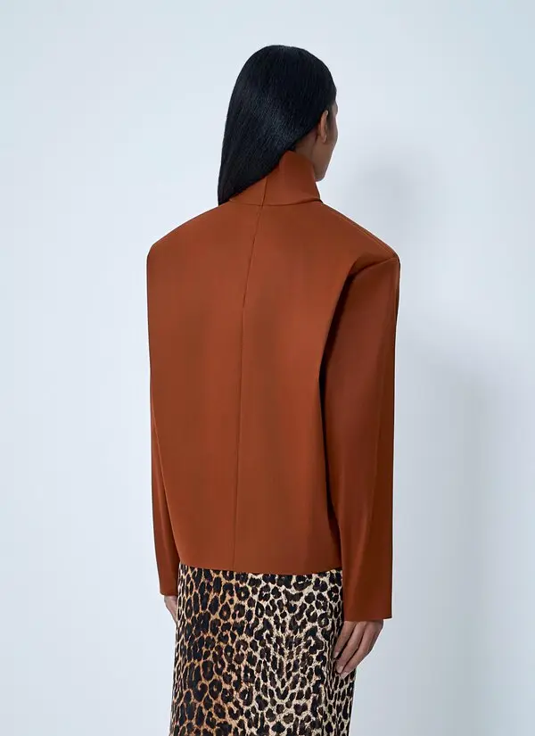Saint Laurent Organza Top - Red