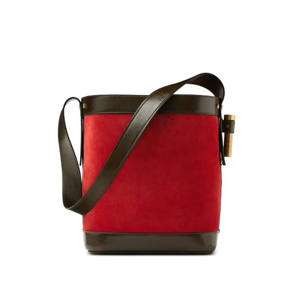 Versace Bucket Bags - Red