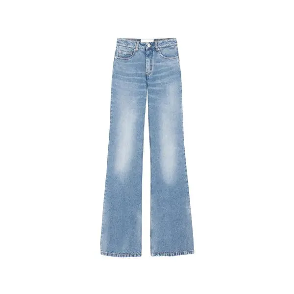 AMI Paris Denim Straight-leg Jeans