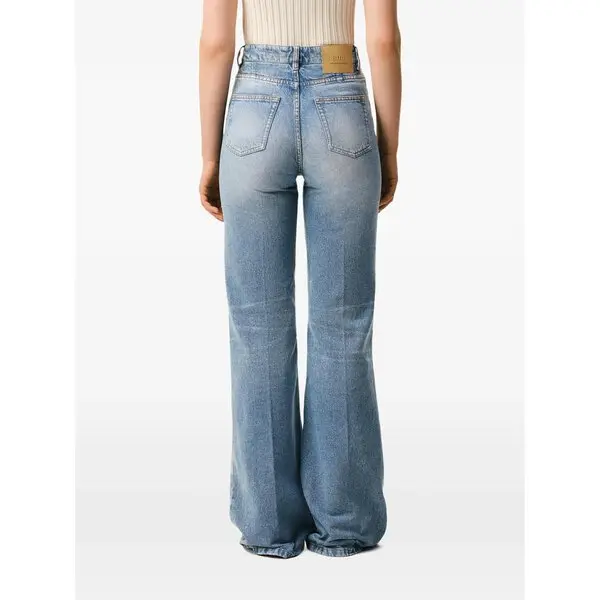 AMI Paris Denim Straight-leg Jeans