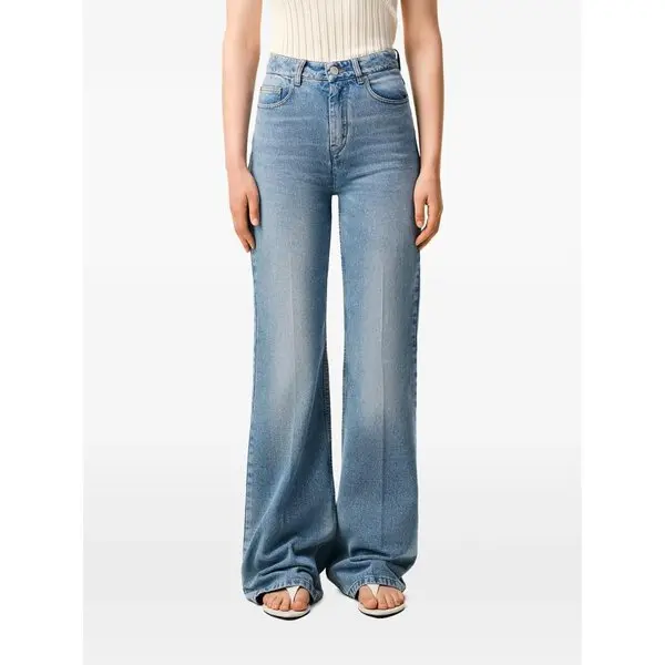 AMI Paris Denim Straight-leg Jeans