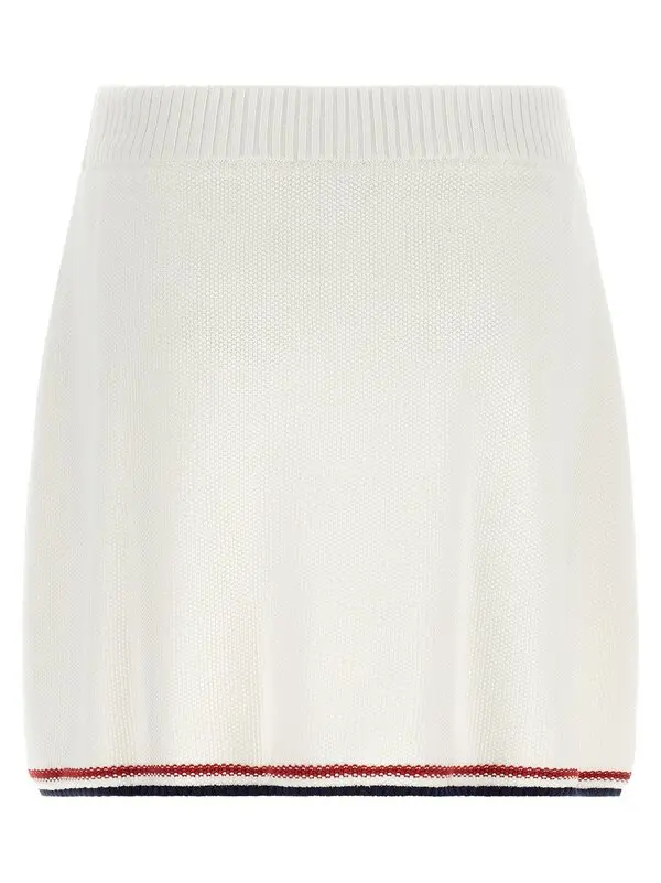 Brunello Cucinelli Piquet-effect Skirt