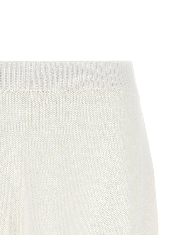 Brunello Cucinelli Piquet-effect Skirt