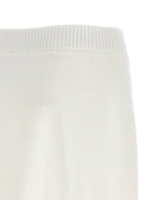 Brunello Cucinelli Piquet-effect Skirt