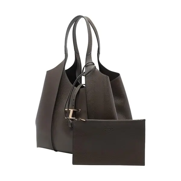 TOD'S Medium T-timeless Shopping Bag - Green