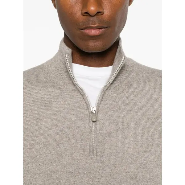 Brunello Cucinelli Neutrals Sweaters & Knitwear Jumpers