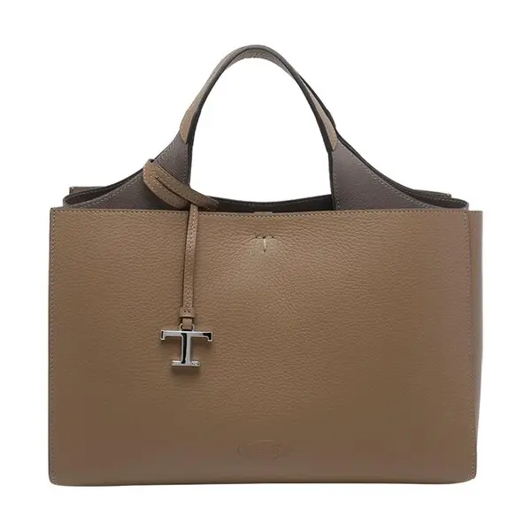 TOD'S Di Reverse Leather Tote Bag