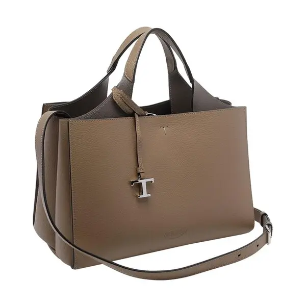 TOD'S Di Reverse Leather Tote Bag