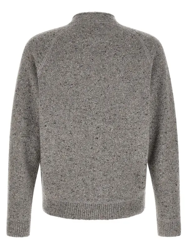 Dsquared2 Basic Wool Blend Cardigan - Gray