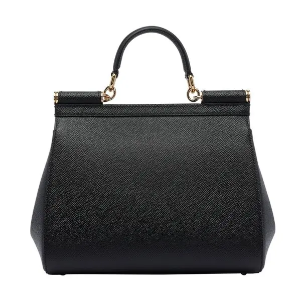 Dolce & Gabbana Large Sicily Handbag - Black