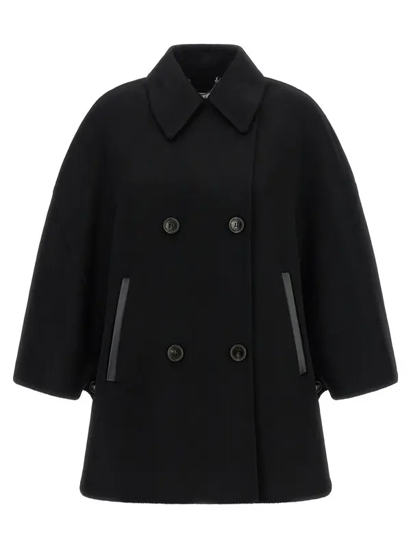 Max Mara Mxaospite' Cape - Black