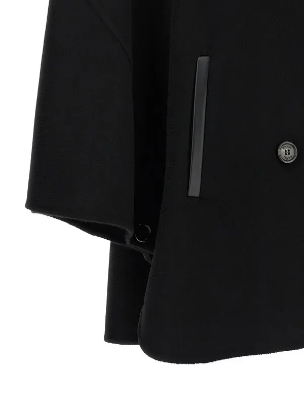 Max Mara Cashmere Mxaospite Cape - Black