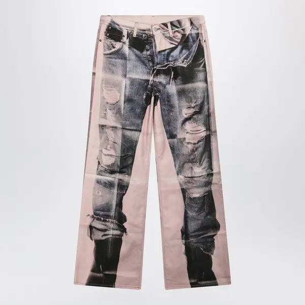 Acne Studios Trompe-l'å“il Jeans 1981 / Blue