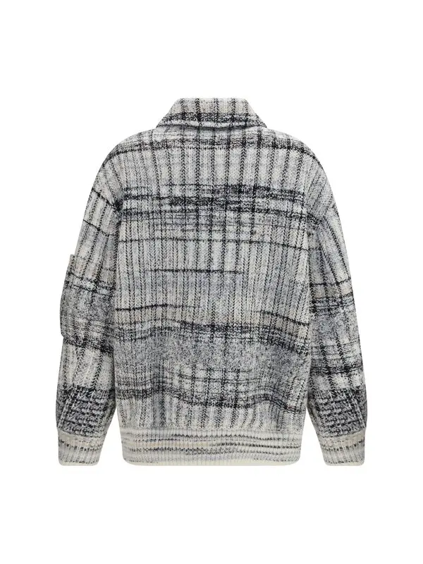 Missoni Oversized Check Wool-blend Bomber Jacket