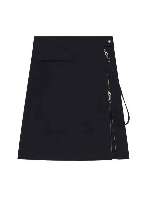 COURREGES Midi Skirt With Zipper