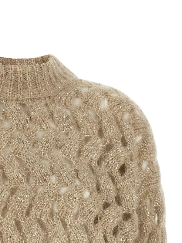 Brunello Cucinelli Dazzling Waves' Sweater