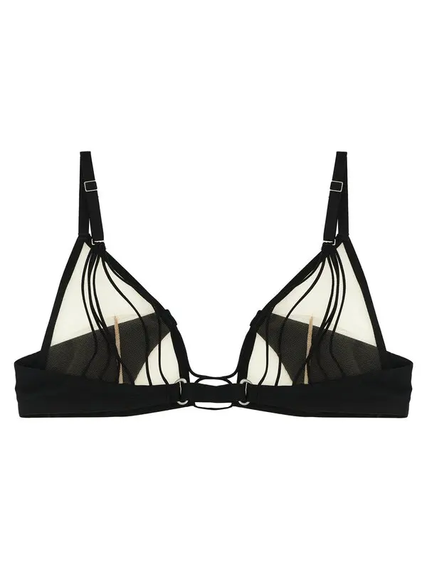 Rick Owens X Livy Triangle Fabric Bra