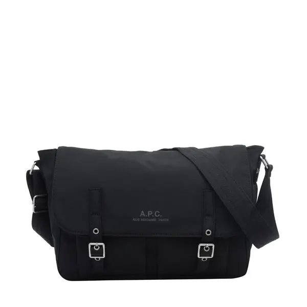 A.p.c. Archive Messenger Bag - Black